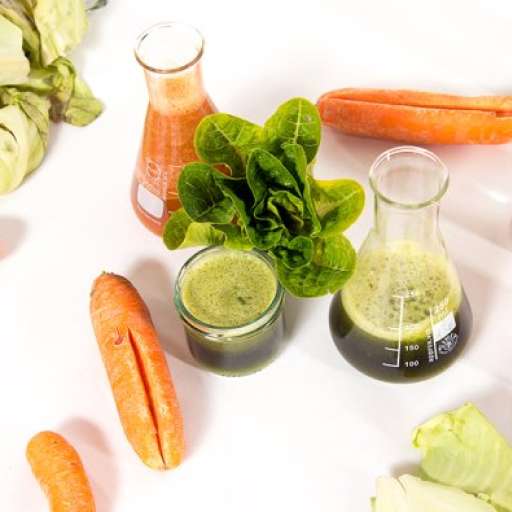 Smoothies, purees and mixed products from vegetable rest fractions - Nibio