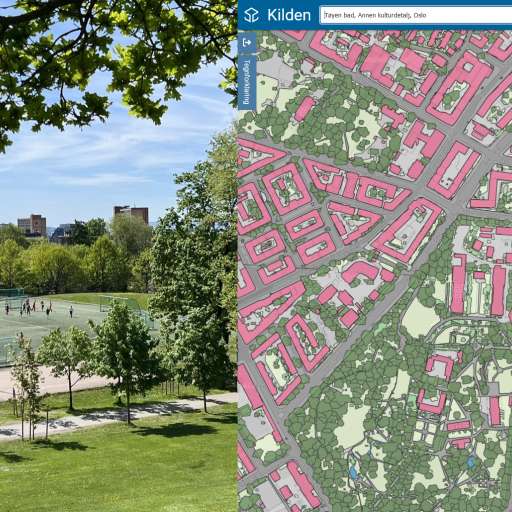 Nasjonalt grønnstrukturkart - Nibio