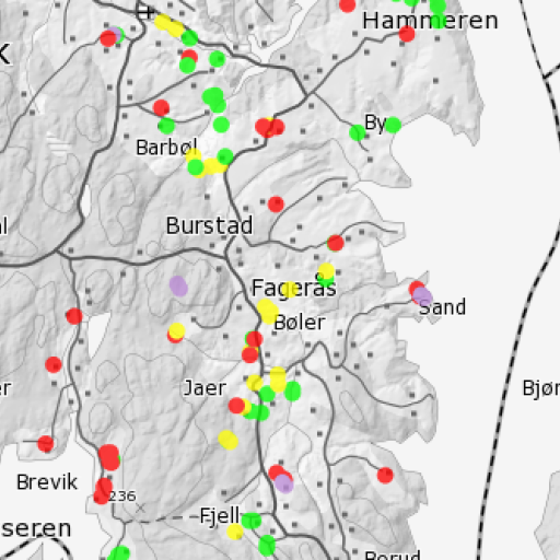 Endringer i kartet - Nibio